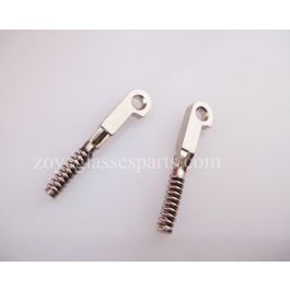 spring insert for eyeglass spring hinge box 1.3mm loop 15.6mm length TX ...