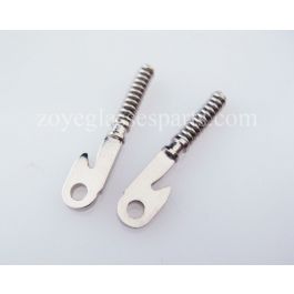 stainless steel spring insert for eyeglass temple 0.8mm loop 15mm ...