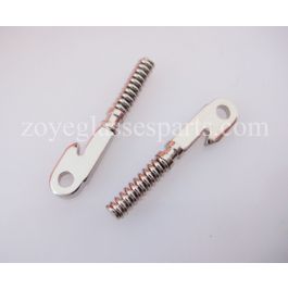 stainless steel spring insert for eyeglass temple 1mm loop 15.5mm ...