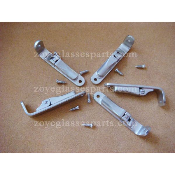 hinge nickel spring hinge for wood eyeglass | ZOYE Eyeglass Parts Co.,ltd