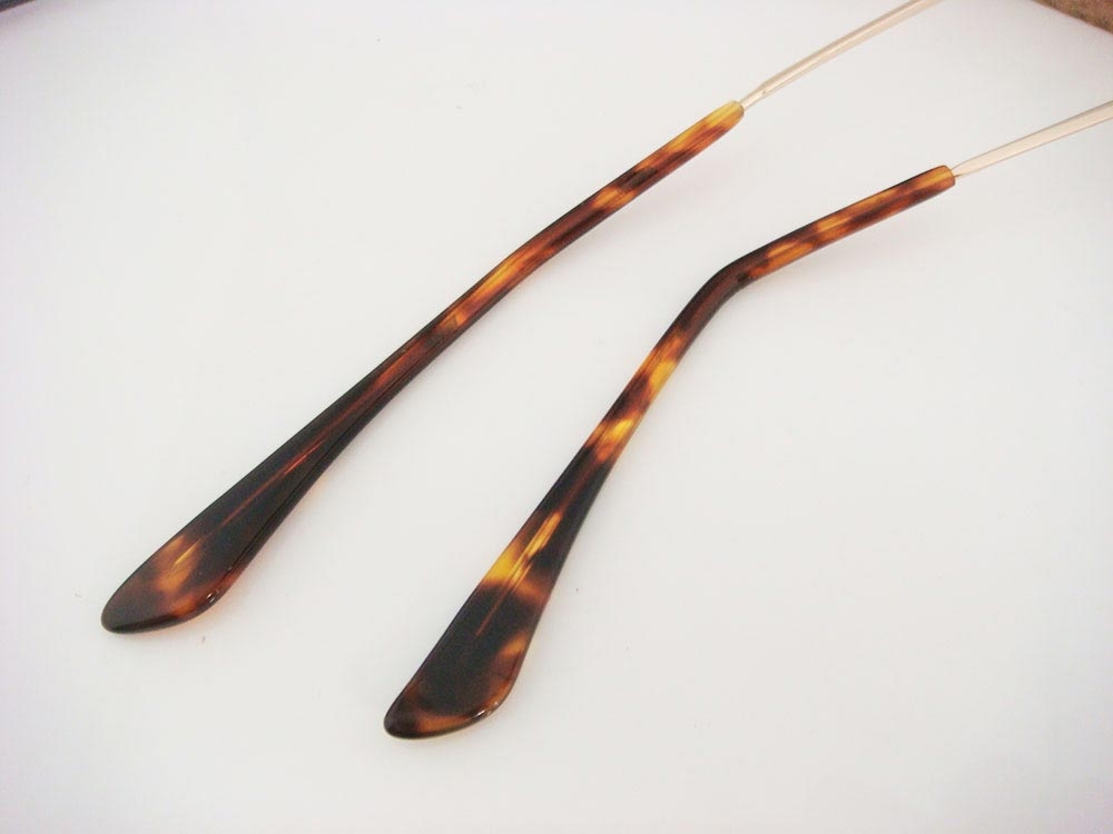 Stainless Steel Eyeglass Temples Gold Color For Plastic Or Wood Eyeglass Frame Zoye Eyeglass